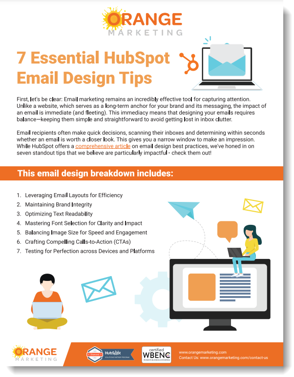 📧 New PDF Guide: Seven Essential HubSpot Email Design Tips