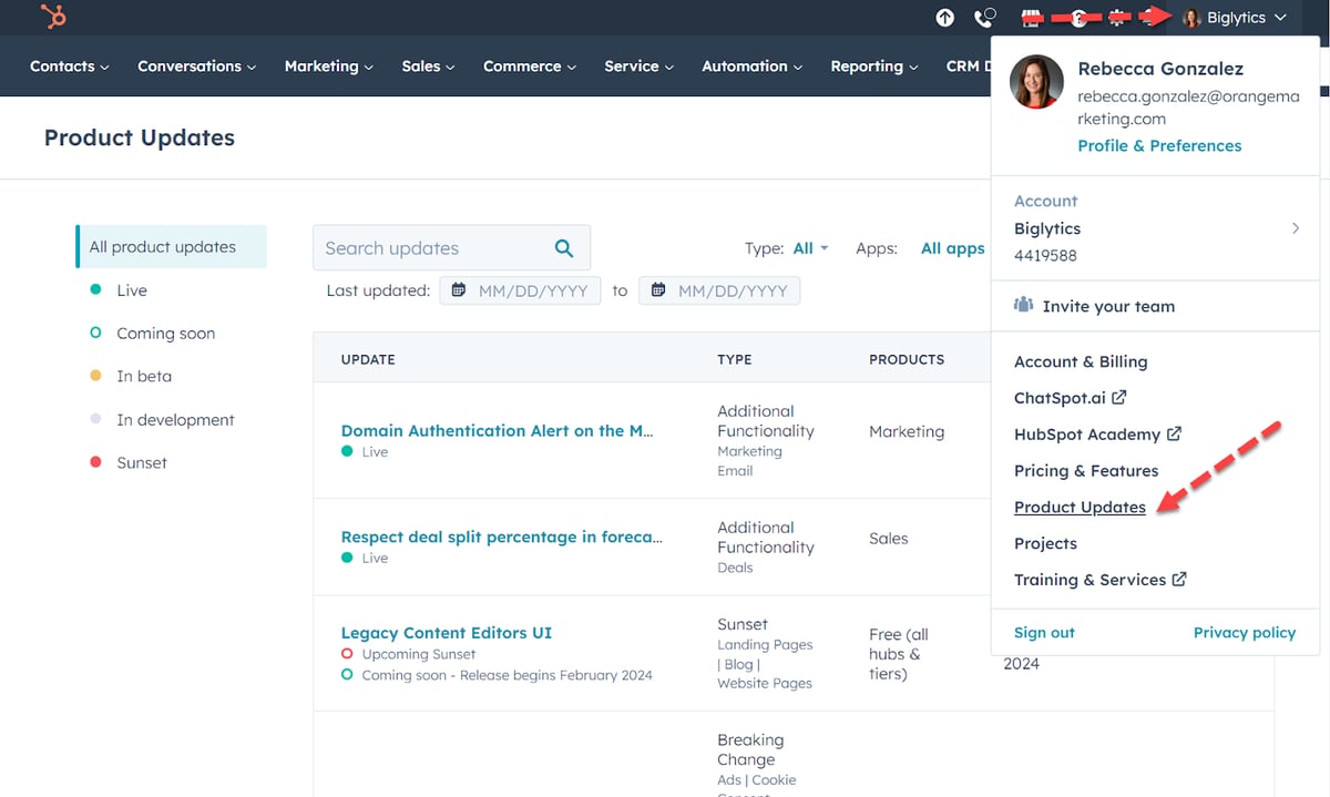 Top HubSpot Updates - Monday Recap - Jul. 15, 2024